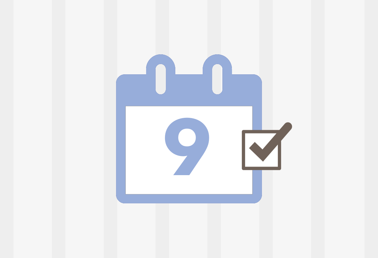 Your Checklist – Week 9