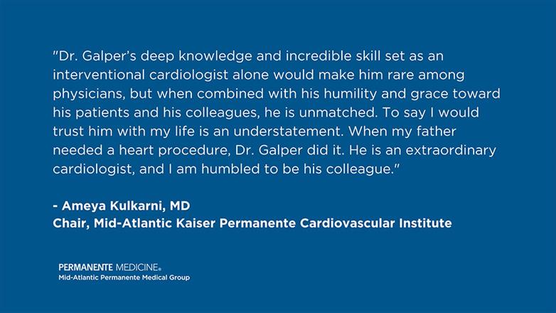 Spotlight on: Dr. Benjamin Galper, Interventional Cardiologist